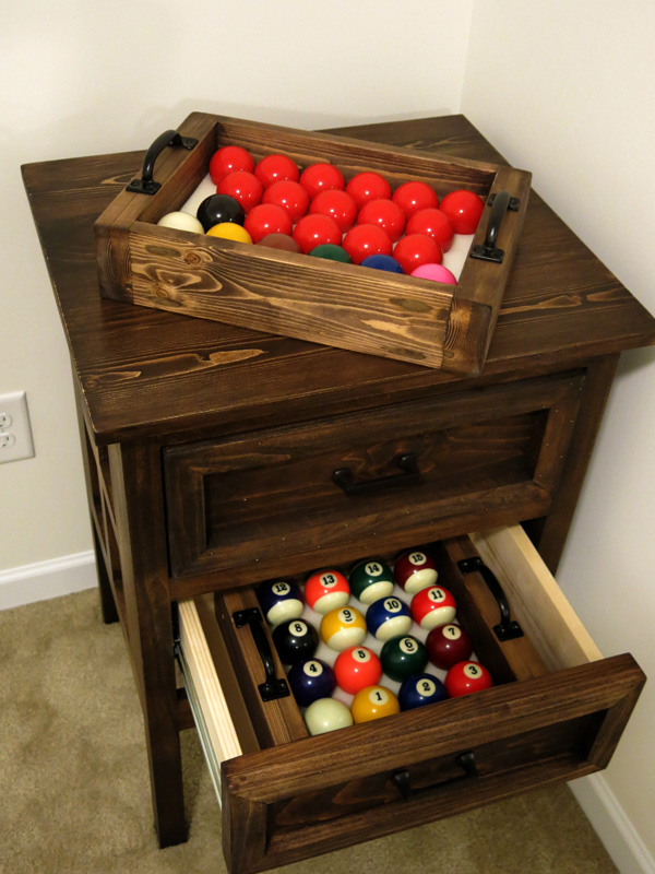 Snooker Cabinet 2 – Andrew Harris Woodwork