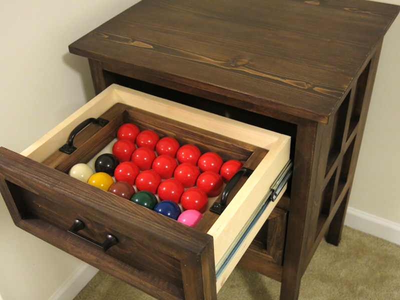 Snooker Cabinet 3 – Andrew Harris Woodwork